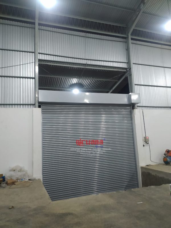 Pemasangan Pintu Rolling Door Industri Otomatis Polos Ketebalan 1,2mm ...